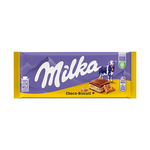 Tableta de chocolate con Choco Swing Milka